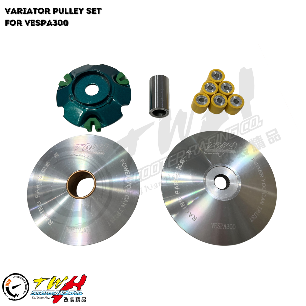 VESPA 300 Variator Pulley Set - TWH Motor